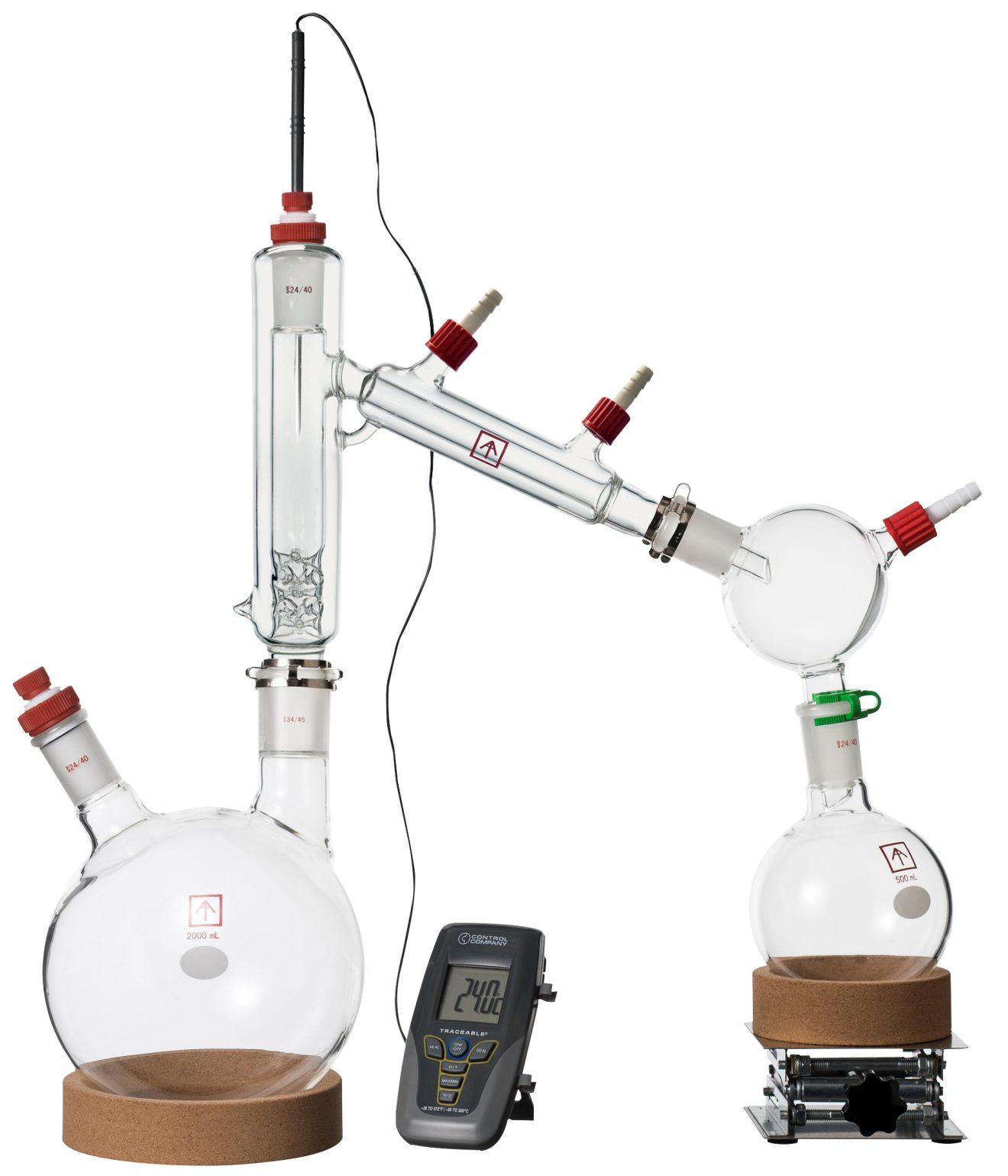 Ai 2L Short Path Distillation Kit With Multiple Receiving Flasks – Citalmex